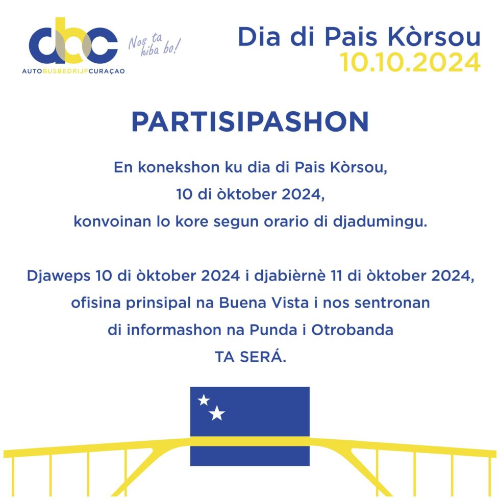 Dia di Pais Kòrsou - Autobusbedrijf Curaçao (ABC)